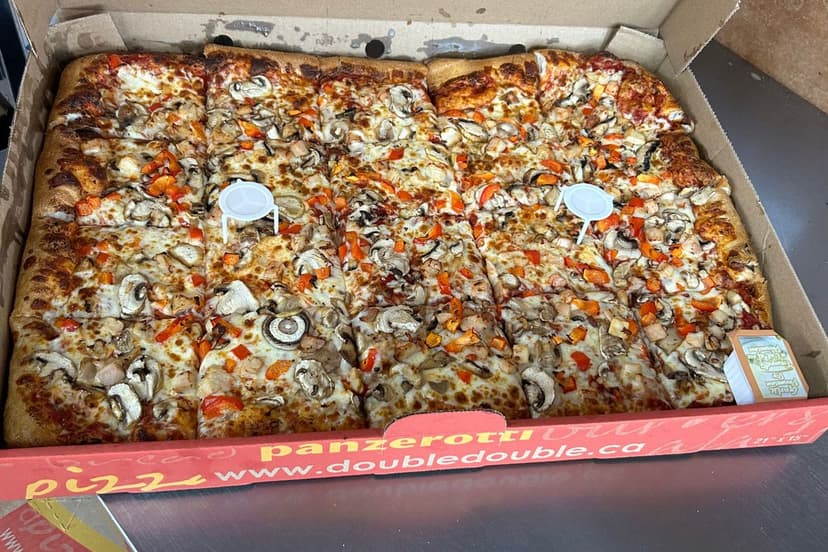 Double Double Pizza & Chicken (1335 Simcoe St N) | Order Delivery ...